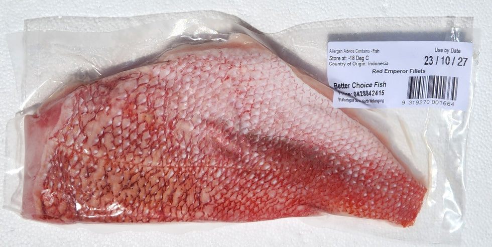 Red Emperor Fillets Bone In – Better Choice Fisheries